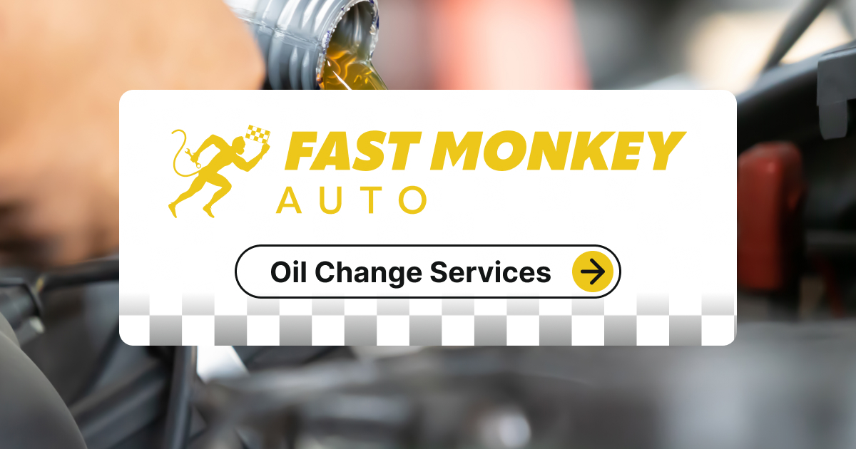 Oil Change | Fast Monkey Auto
